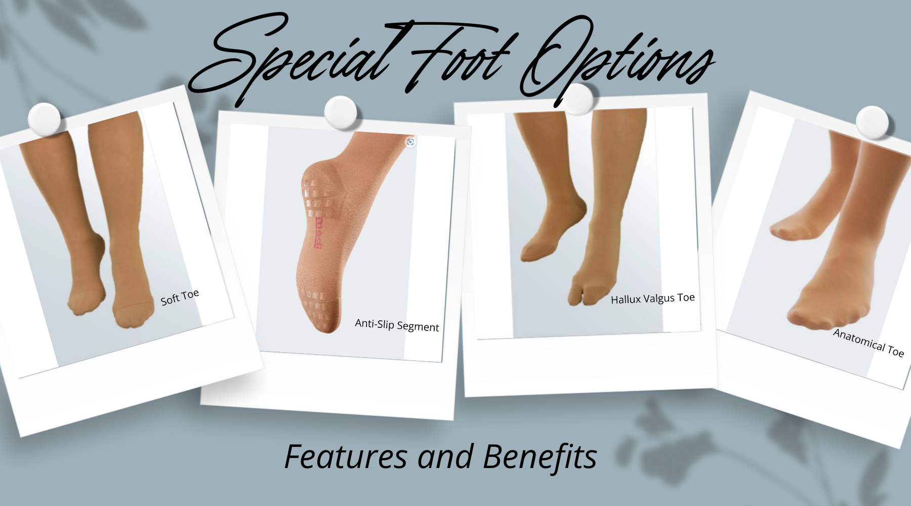 Compression Garments with Special Foot Options – Lymph Drainage Specialists